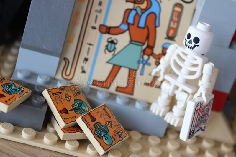 Edificio Del Lego De Egipto Antiguo Foto de archivo editorial - Imagen ...