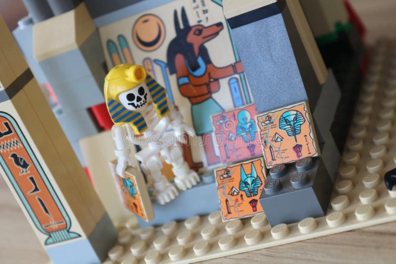 Edificio Del Lego De Egipto Antiguo Foto de archivo editorial - Imagen ...