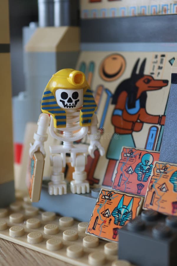 Edificio Del Lego De Egipto Antiguo Fotografía editorial - Imagen de ...