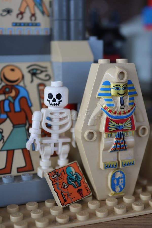 Edificio Del Lego De Egipto Antiguo Fotografía editorial - Imagen de ...