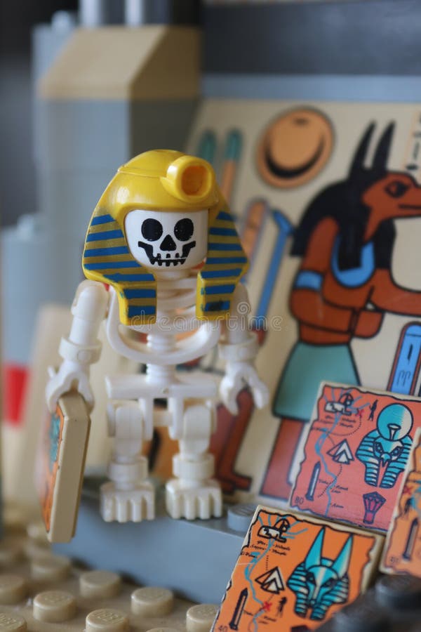 Edificio Del Lego De Egipto Antiguo Fotografía editorial - Imagen de ...
