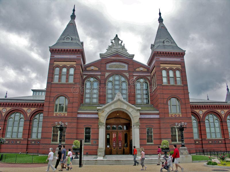 Edificio Del Museo Nacional De Smithsonian Foto editorial - Imagen de ...