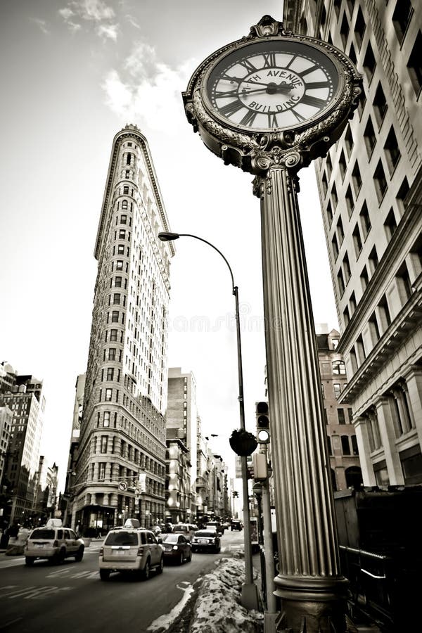 Edificio Flatiron a New York Fotografia Editoriale - Immagine di ...