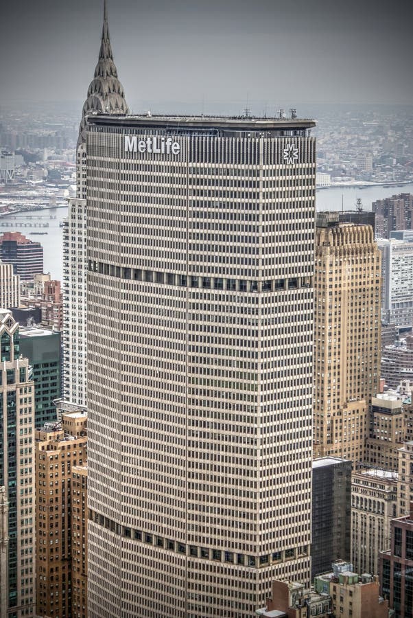 New York: Edificio Di MetLife, Terminale Di Grand Central E Empire ...