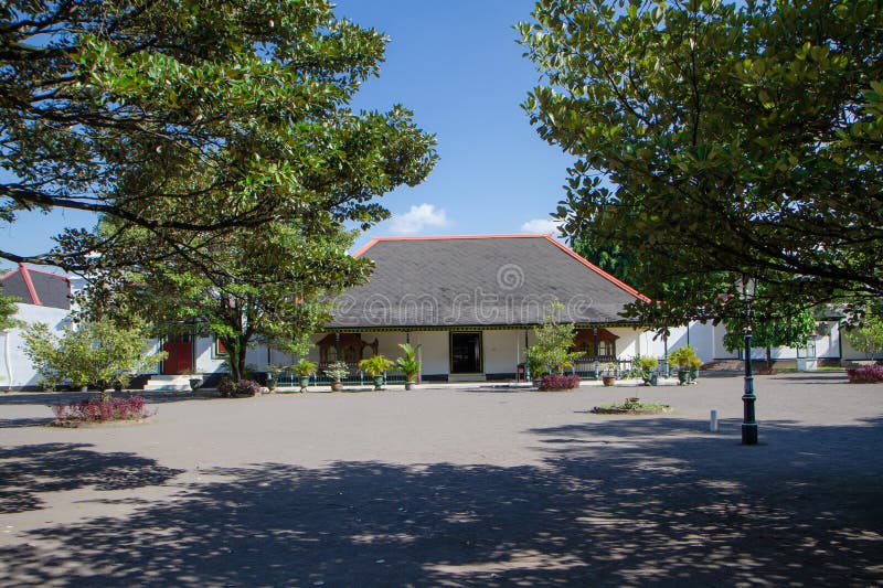 Edificio En El Interior Del Complejo De Keraton O Del Palacio De ...