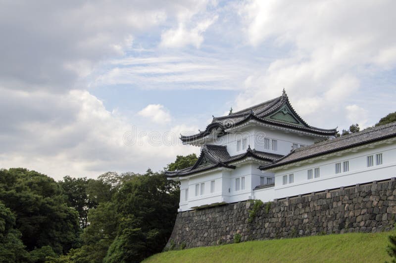 Edificio En El Palacio Imperial De Tokyo Japan 992016 Foto editorial ...