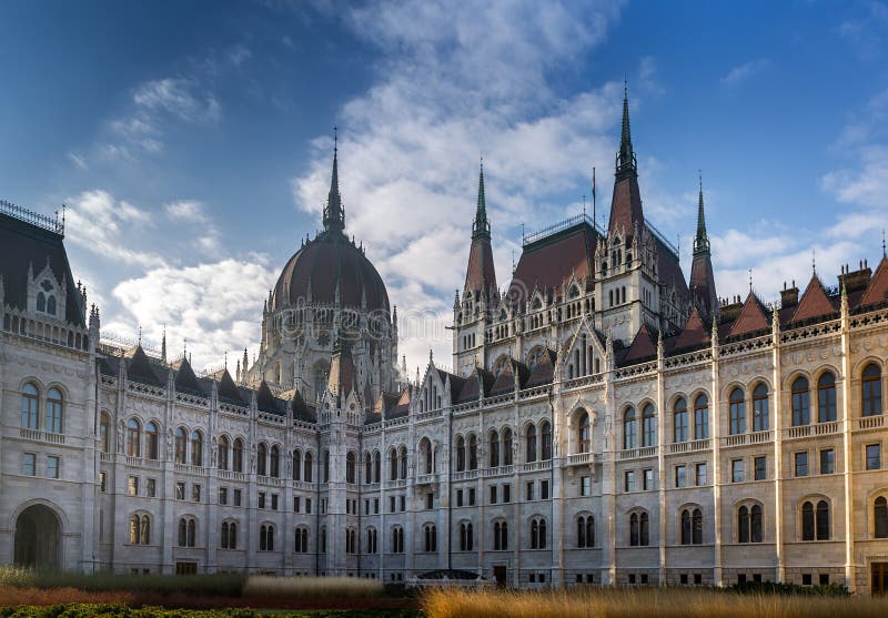Edificio Húngaro Del Parlamento, Budapest Foto de archivo - Imagen de ...