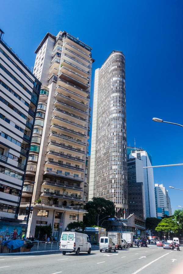 Copan Building In Sao Paulo Brazil Stock Photo - Image of architecture ...