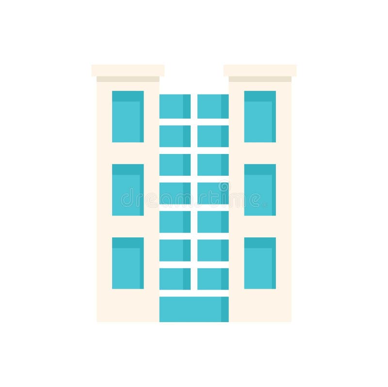 Edificio Urbano Moderno Con Arquitectura Moderna Ilustración del Vector - Ilustración de moderno ...