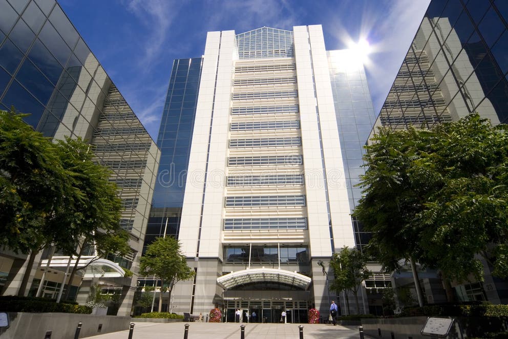 Edificios De Alta Tecnología Imagen de archivo - Imagen de ciudades, edificio: 1163635