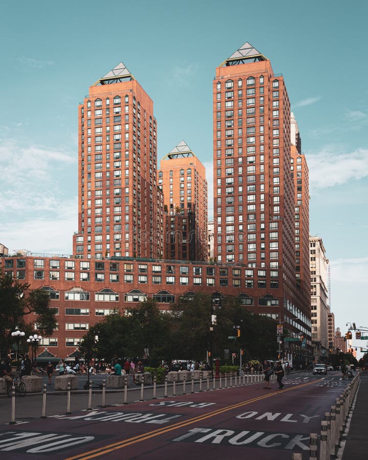 Edificios De Union Square, Manhattan, Nueva York Imagen de archivo ...
