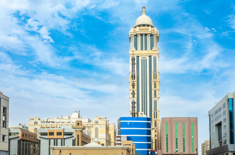 Edificios Modernos En Al Olaya El Centro De La Ciudad De Riyadh Arabia ...