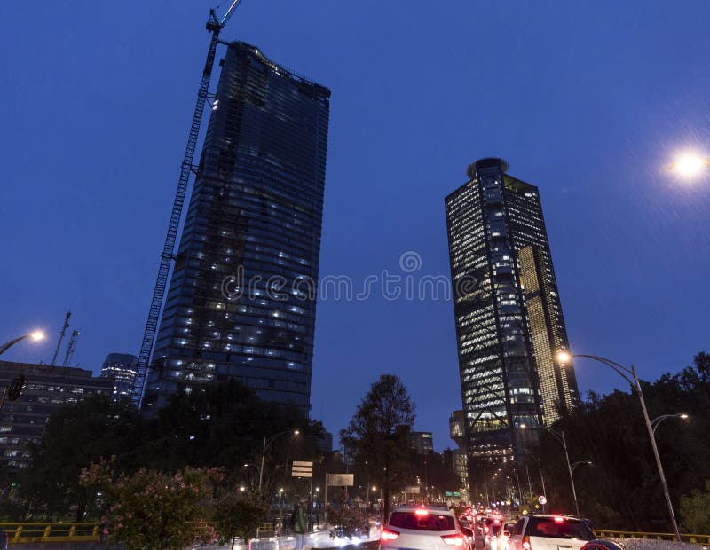 Edificios Y Monumentos De La Ciudad De México Foto de archivo - Imagen de recorrido, turismo ...