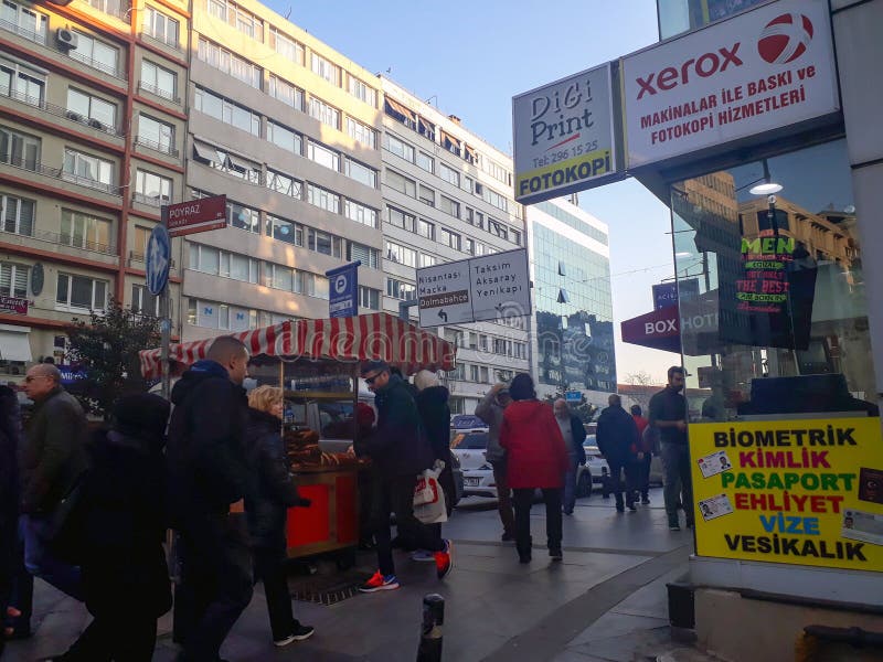 Sisli, Estambul imagen de archivo editorial. Imagen de residencia ...