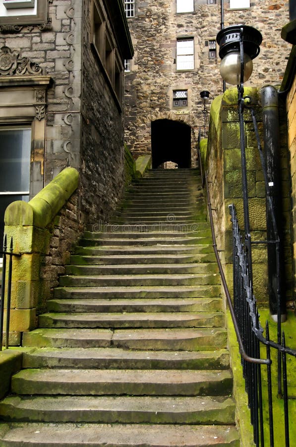 Tenants Buildings with Large Staircase, Edinburgh, Scotland Covered ...