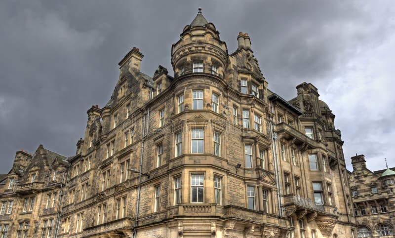 Edinburgh Buildings stock image. Image of classic, architecture - 27250073