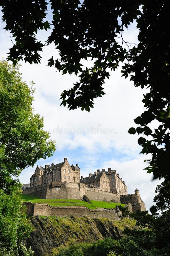 Edinburgh Castle stock image. Image of fortification, ancient - 6262295