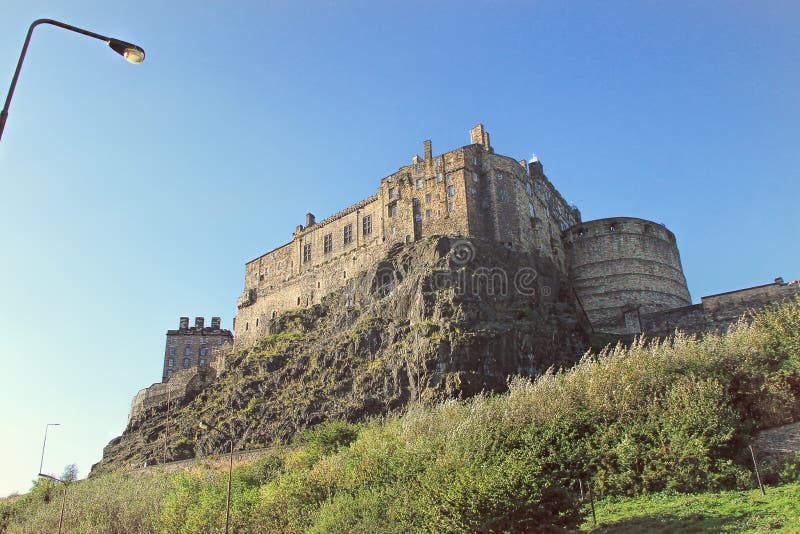 Edinburgh Castle editorial stock image. Image of fort - 133559769