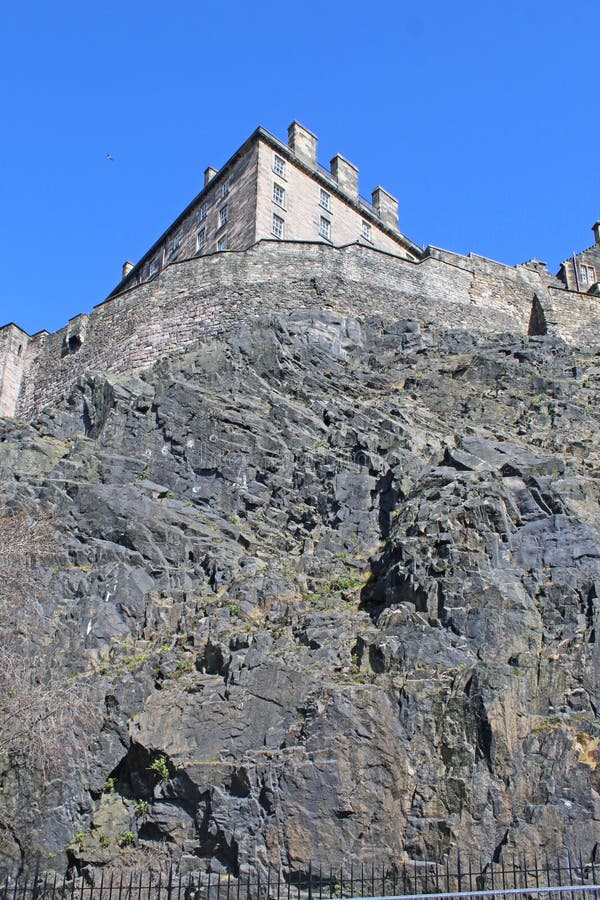 Edinburgh Castle, Scotland stock photo. Image of historic - 122847742