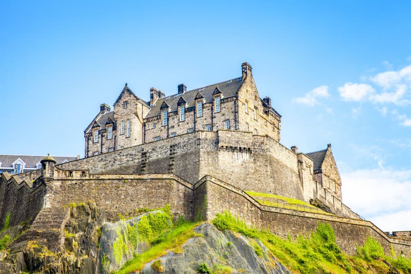 Edinburgh castle editorial photography. Image of ancient - 150750377