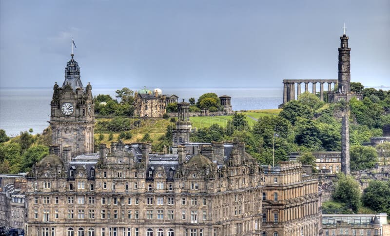 Edinburgh buildings stock photo. Image of tourism, palace - 335758608
