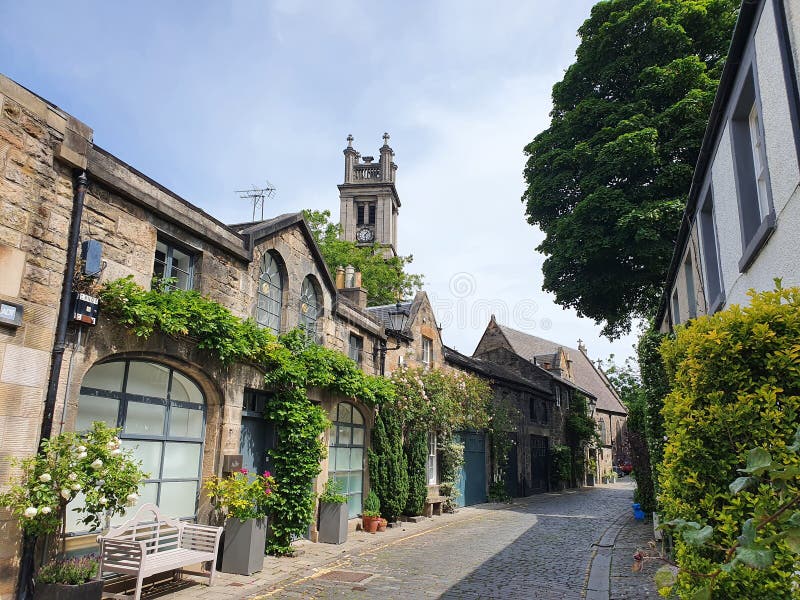 Edinburgh New Town editorial stock photo. Image of quaint - 191778053