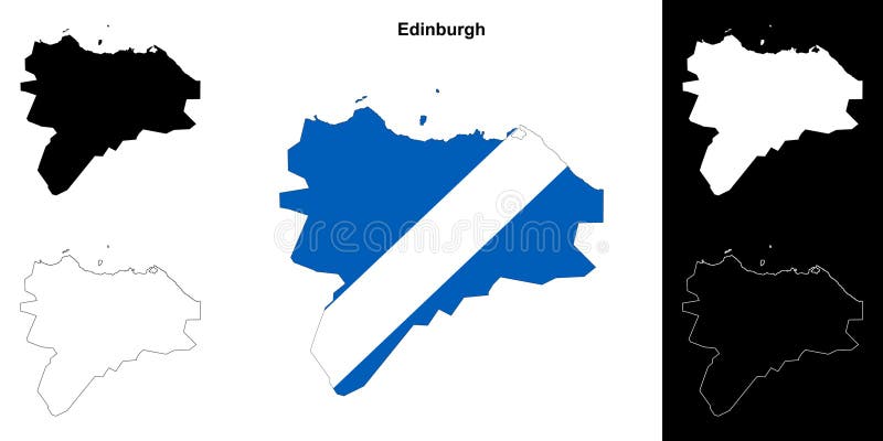 Edinburgh Outline Map Stock Illustrations – 1,164 Edinburgh Outline Map ...