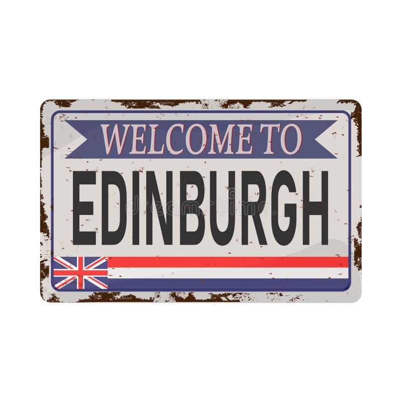 Edinburgh Road Sign Stock Illustrations – 29 Edinburgh Road Sign Stock ...