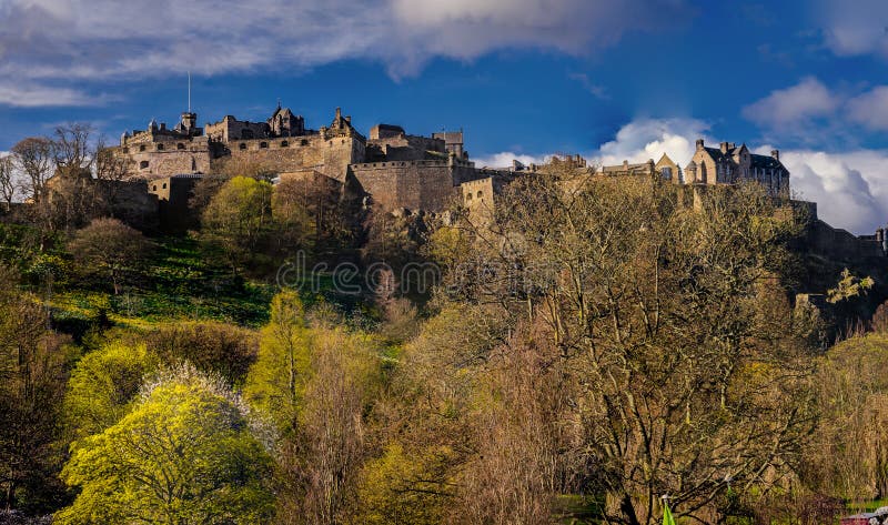 Edinburgh Scotland stock image. Image of edinburgh, spring - 235163363