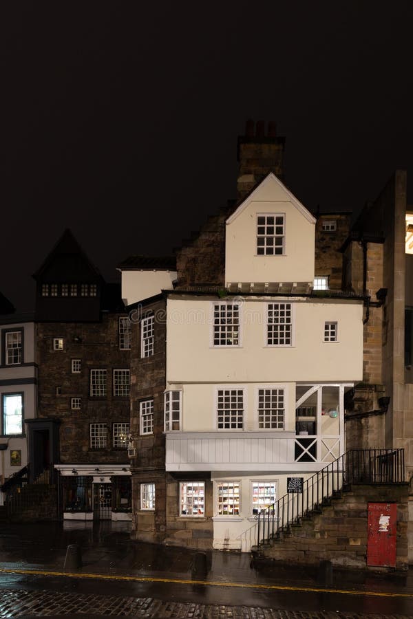 Edinburgh Scotland - March 19th 2020 John Knox House Editorial Image ...