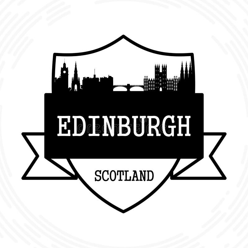 Edinburgh skyline stock vector. Illustration of england - 140960447