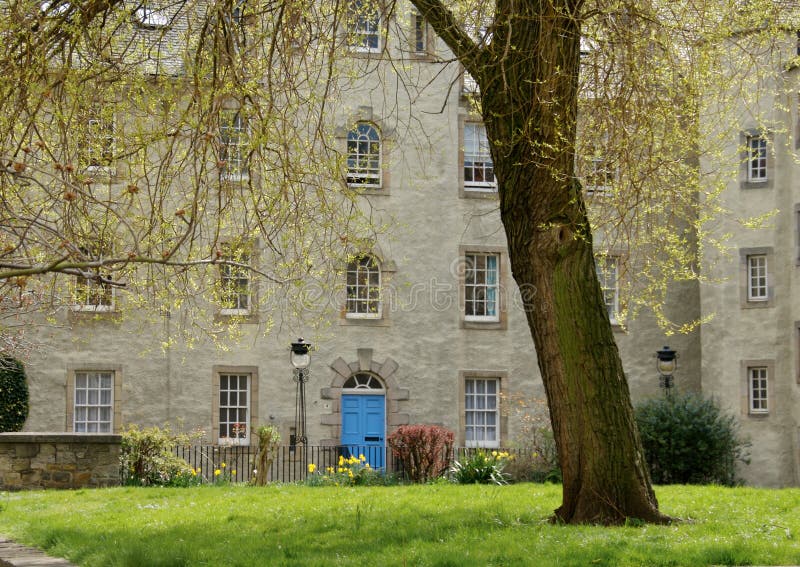 Edinburgh in spring stock image. Image of sunlight, europe - 5006641