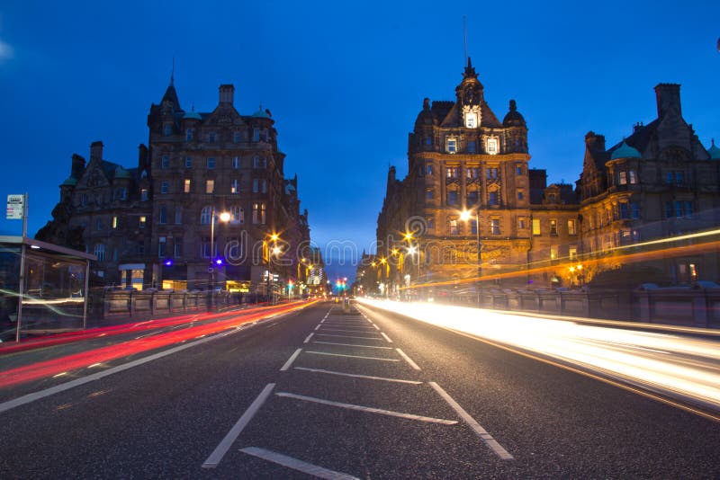 Edinburgh Street editorial photography. Image of kingdom - 23764702