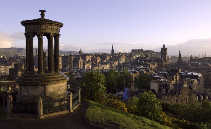 Edinburgh stock image. Image of summer, sunset, tourism - 54944599