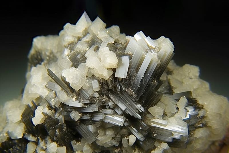 Edingtonite is Rare Precious Natural Geological Stone on Gradient ...