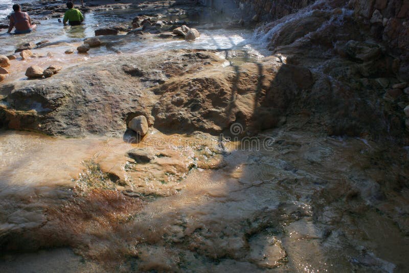 Edipsos City on Island Evia in Greece with Spa Sulfur Waters. Editorial ...