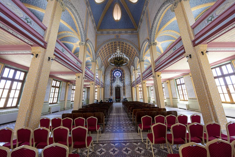 Edirne, Turkey - July 3, 2022: Great Synagogue in Edrine City, Turkey ... Edirne, Turkey - July 3, 2022: Great Synagogue in Edrine City, Turkey ...