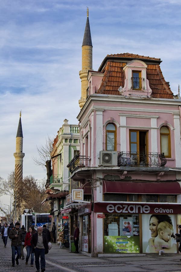 Edirne, Turkey editorial image. Image of edirne, river - 85976235