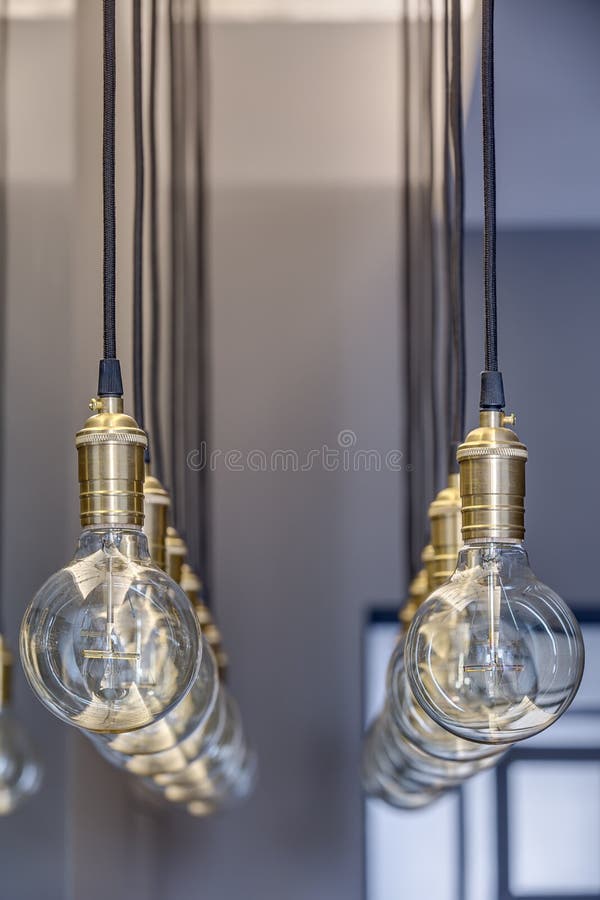 Edison lamps stock image. Image of bright, electricity - 57356219