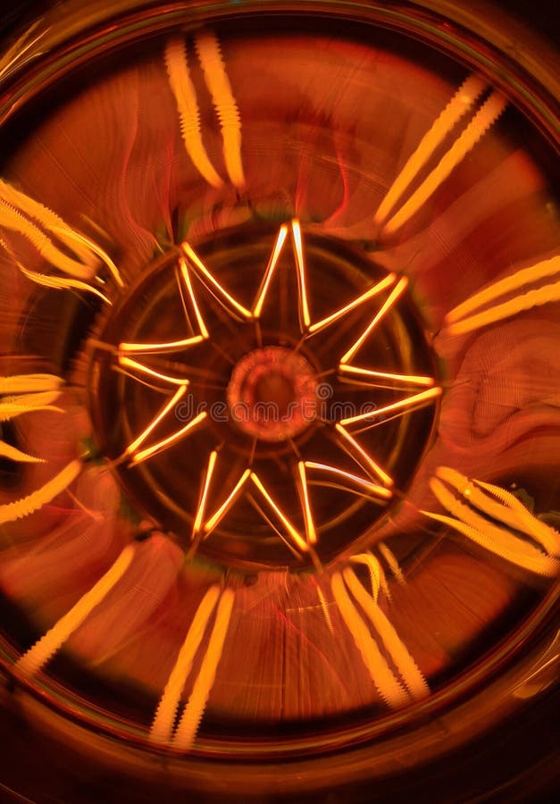 Edison Light Bulb. Designer Incandescent Lamp 2 Stock Photo - Image of ...