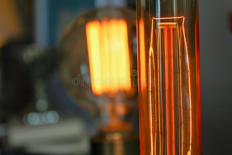 Edison light bulbs stock photo. Image of lamp, glowing - 62765296