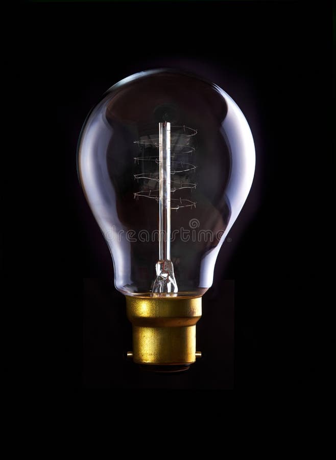 Edison Lightbulb stock photo. Image of current, household - 53819984