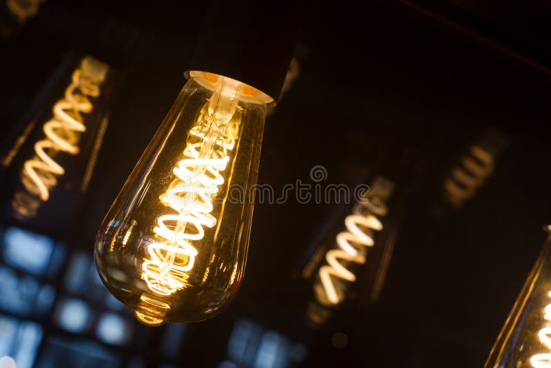Edison Lightbulb stock image. Image of innovation, concept - 53820263