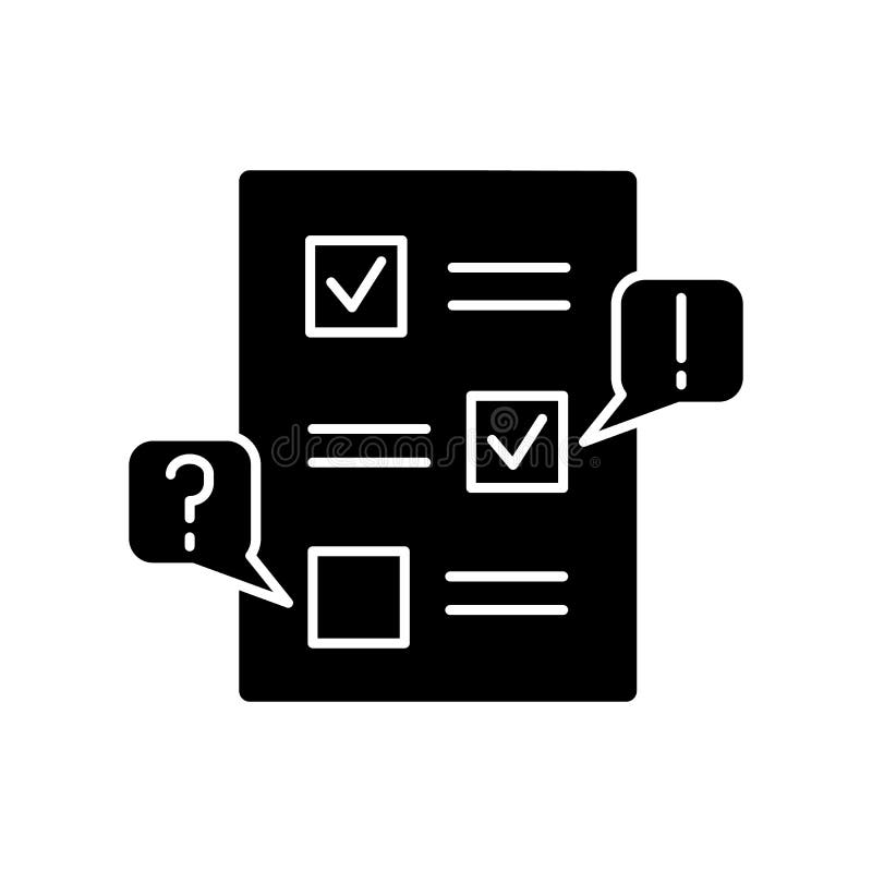 Check Paperwork Semi Flat RGB Color Vector Illustration Stock Vector ...