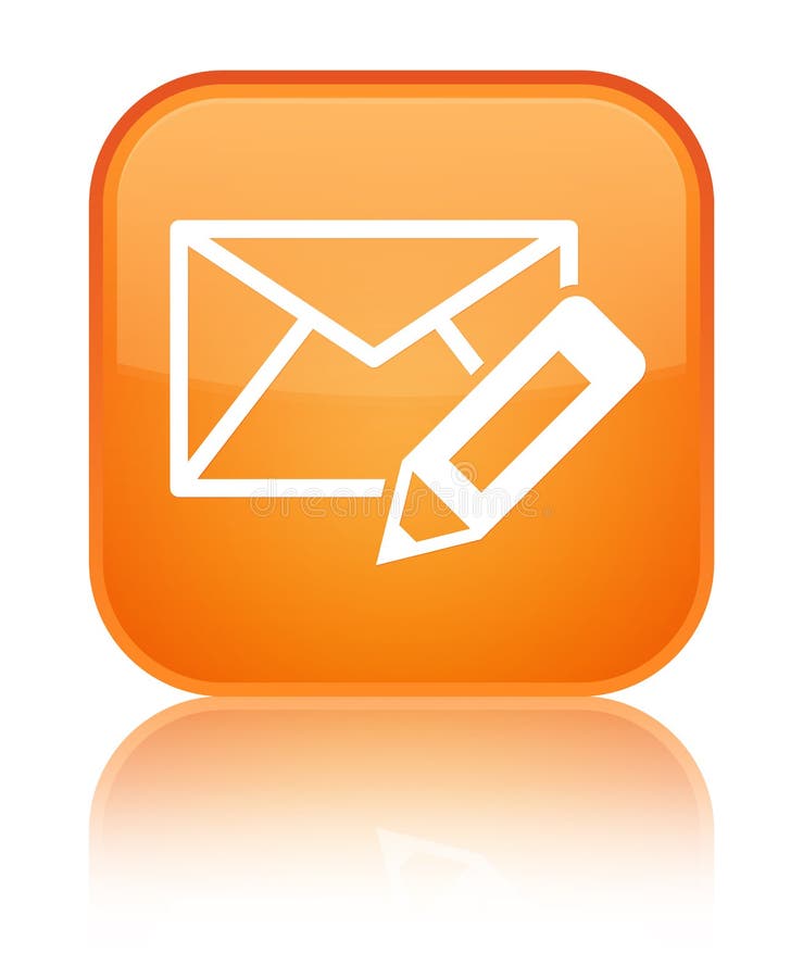 Email Icon Square Orange Stock Illustrations – 794 Email Icon Square ...
