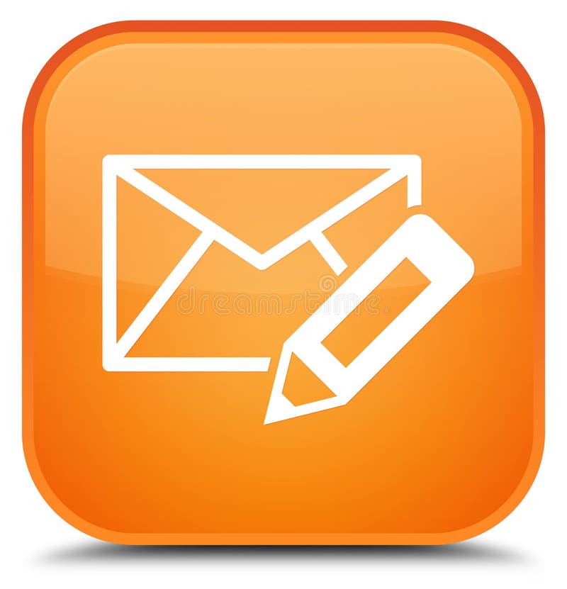 Email Icon Square Orange Stock Illustrations – 788 Email Icon Square ...