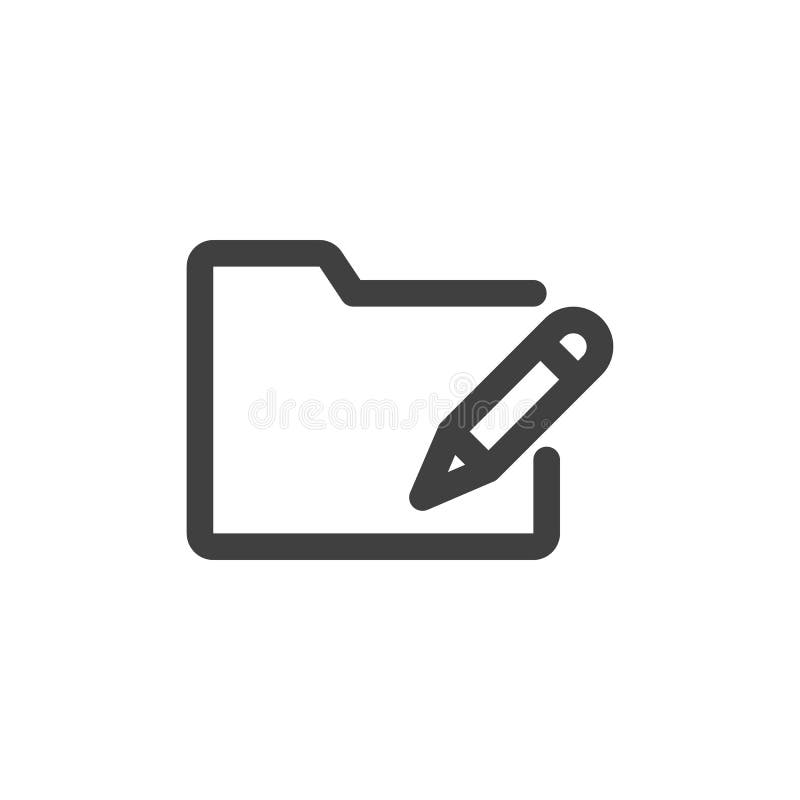 File folder icon vector stock vector. Illustration of simple - 105793069
