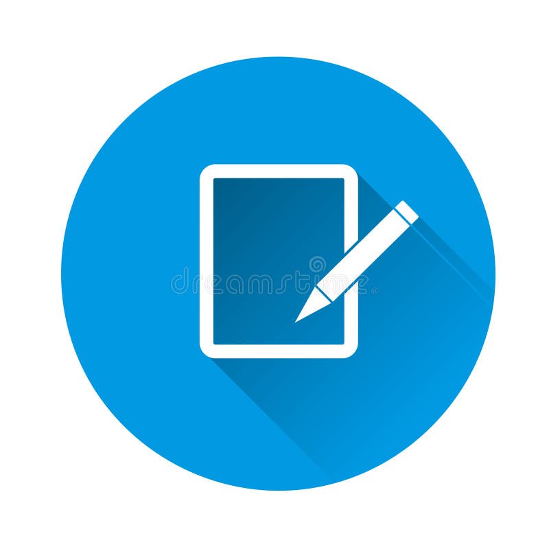 Blue Edit Icon Png
