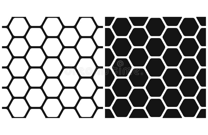 Honeycomb Hive Seamless Pattern Stock Vector - Illustration of apiary ...