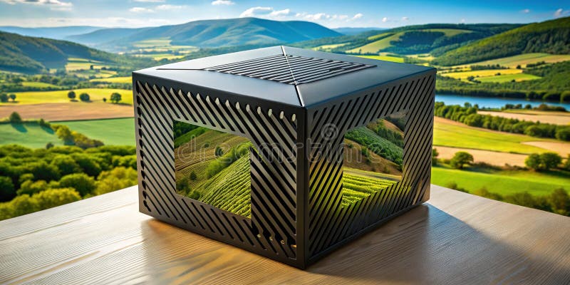 Editable 3D DieCut Cube Packaging Box Template Printable Blueprint for ...